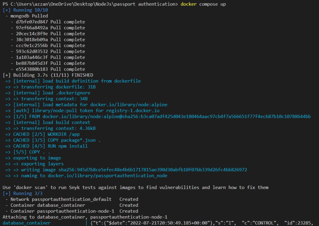 Using Docker To Containerize Nodejs And Mongodb Application Codewithazzan