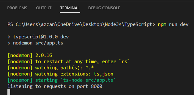 Using Typescript To Build Nodejs And Express Application Codewithazzan 7647