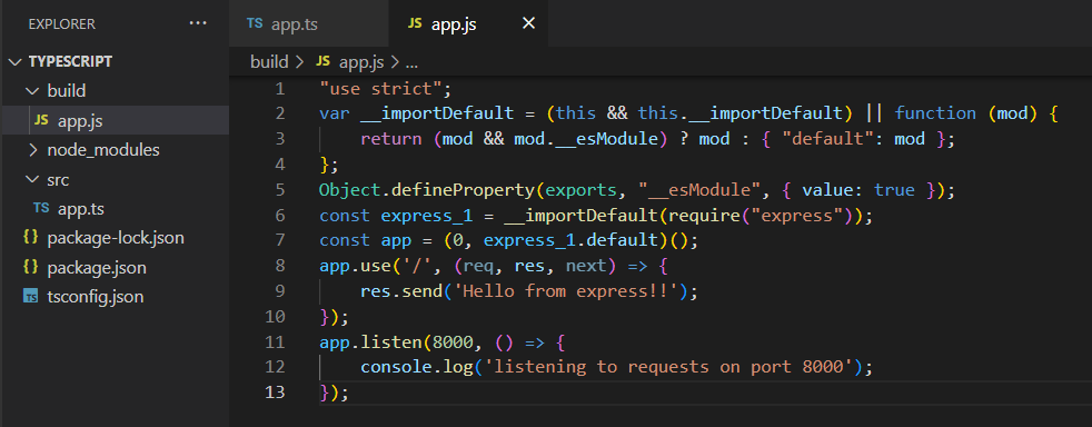 Using Typescript To Build Nodejs And Express Application Codewithazzan 2551