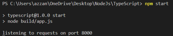 Using Typescript To Build Nodejs And Express Application Codewithazzan