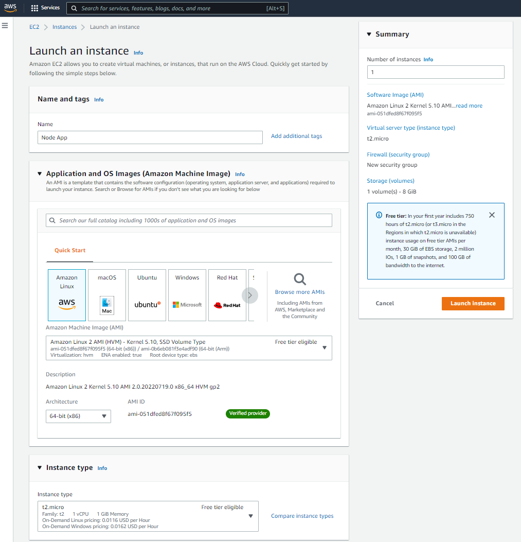Using Aws Ec2 To Deploy Nodejs And Mongodb Application Codewithazzan 8015
